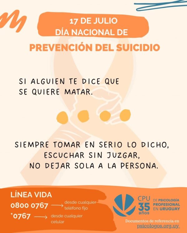 Prevención del Suicidio - Recursos de Referencia - CPU